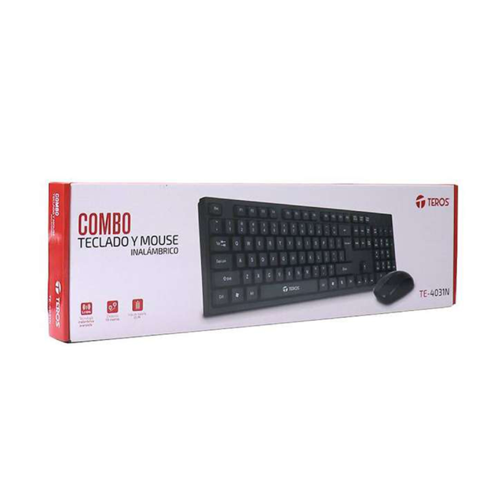 Combo Teclado y mouse inalámbrico / TEROS TE-4031N